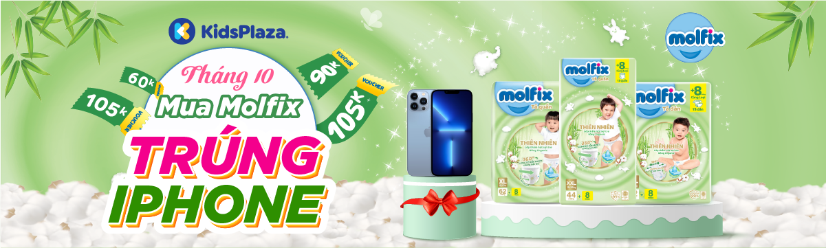 Tã bỉm Molfix chính hãng, săn ngay giá cực ưu đãi - Kids Plaza