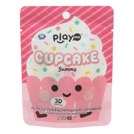 Kẹo dẻo hình bánh Cup cake Playmore 48g - Kids Plaza
