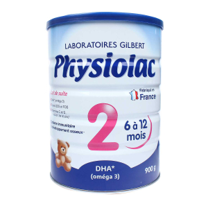 Sữa Physiolac số 2 Pháp 400g cho bé 6 - 12 tháng) - Kids Plaza