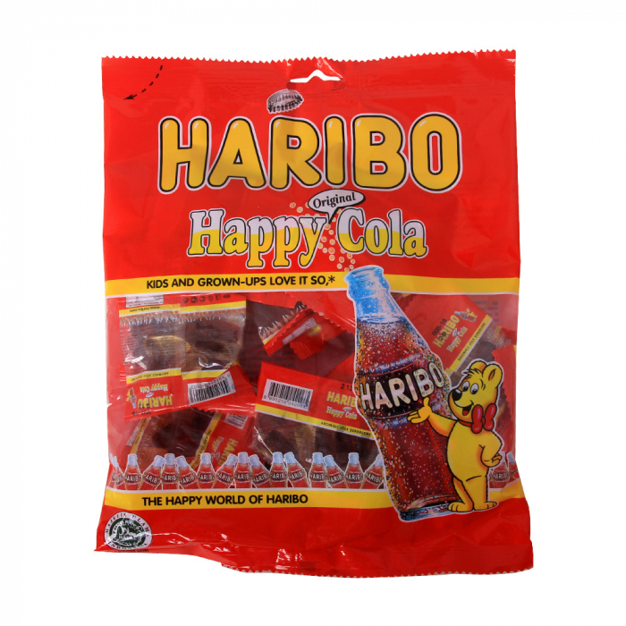 Kẹo dẻo Haribo Happy Cola 200g cho bé 2Y+ - Kidsplaza