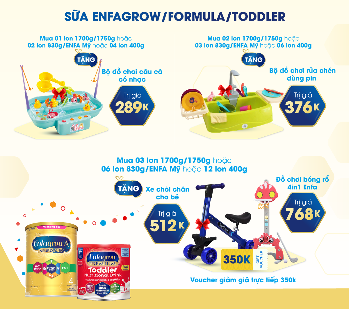 Khuyến mại Enfa Tháng 7 năm 2021 - Kids PLaza