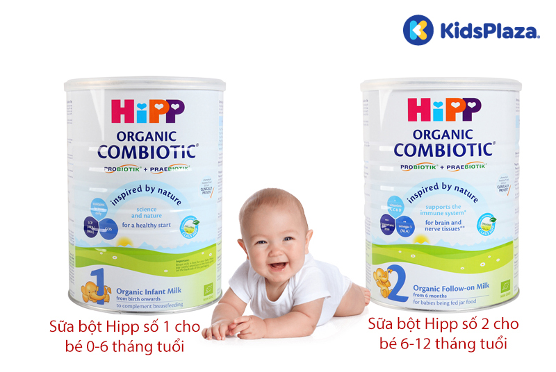 Sữa HiPP chính hãng, săn giá tốt ngay lúc này tại Kids Plaza