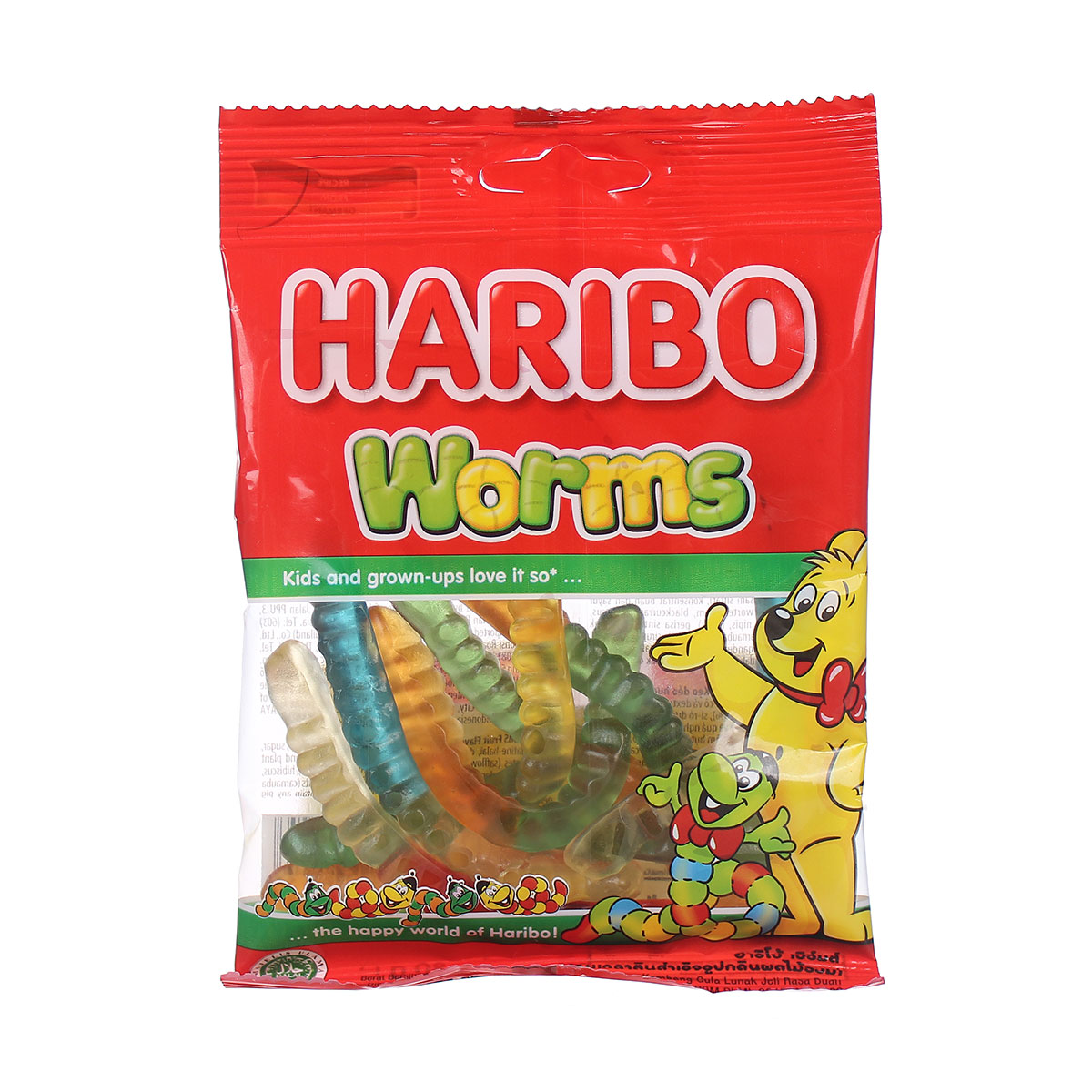 Kẹo dẻo Haribo Worms 80g - Kids Plaza