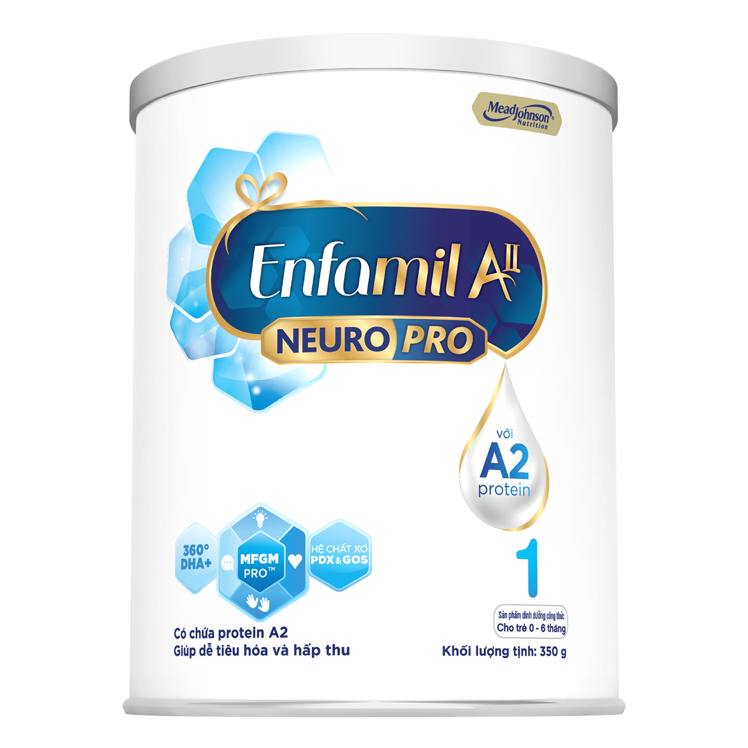 Sữa Enfamil A2 Neuropro 1 350g dành cho trẻ từ 0-6 tháng - Kids Plaza