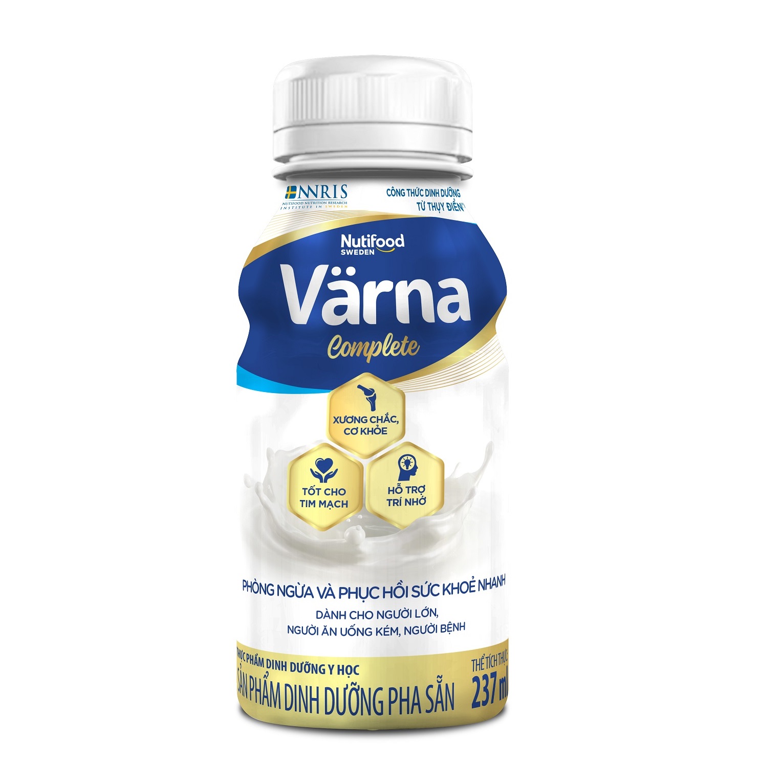 Sữa bột Nutifood Varna Complete pha sẵn 237ml - Kids Plaza
